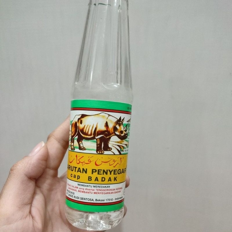 Jual Larutan Penyegar CAP BADAK 200ml dan 500ml panas dalam | Shopee Indonesia