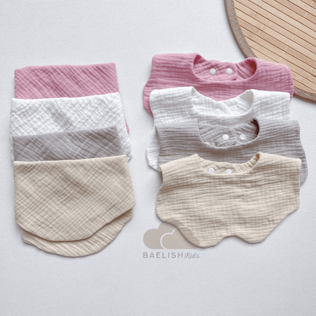 Jual Baelish - Bib Baby Newborn / Celemek Makan Anak / Kain Katun ...