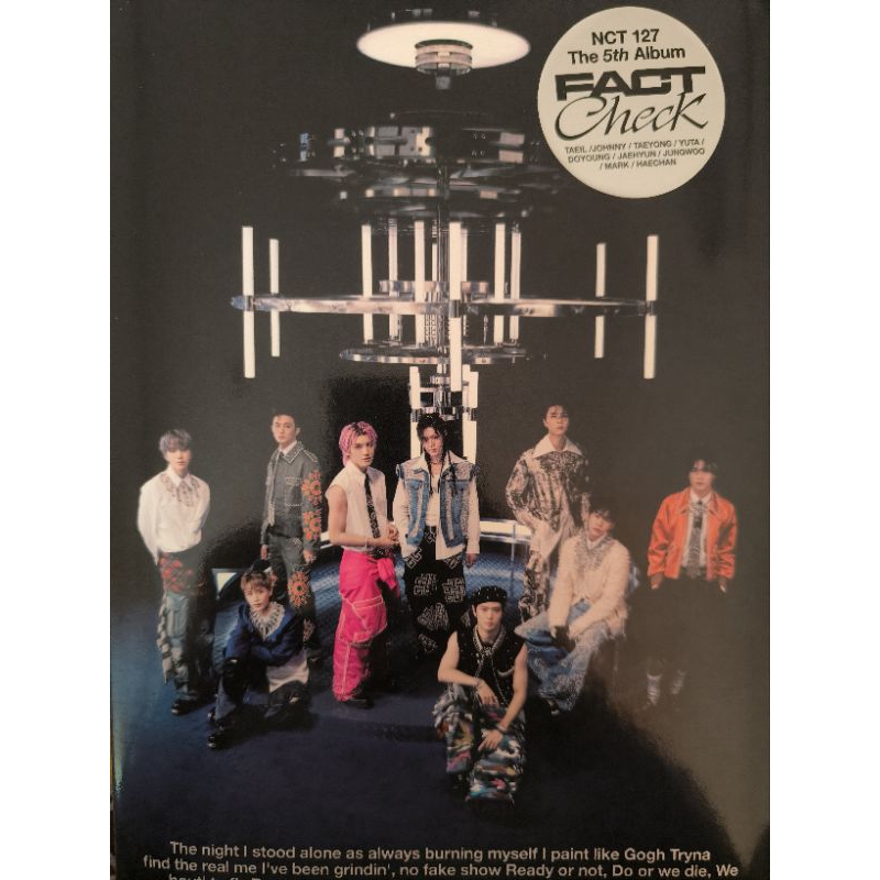 Jual NCT127 FACT CHECK ALBUM FULLSET PC JHONNY | Shopee Indonesia