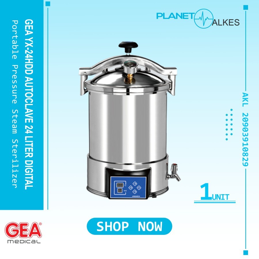 Jual Autoclave Digital 24 Liter GEA YX-24HDD / GEA YX-18HDD Autoclave ...
