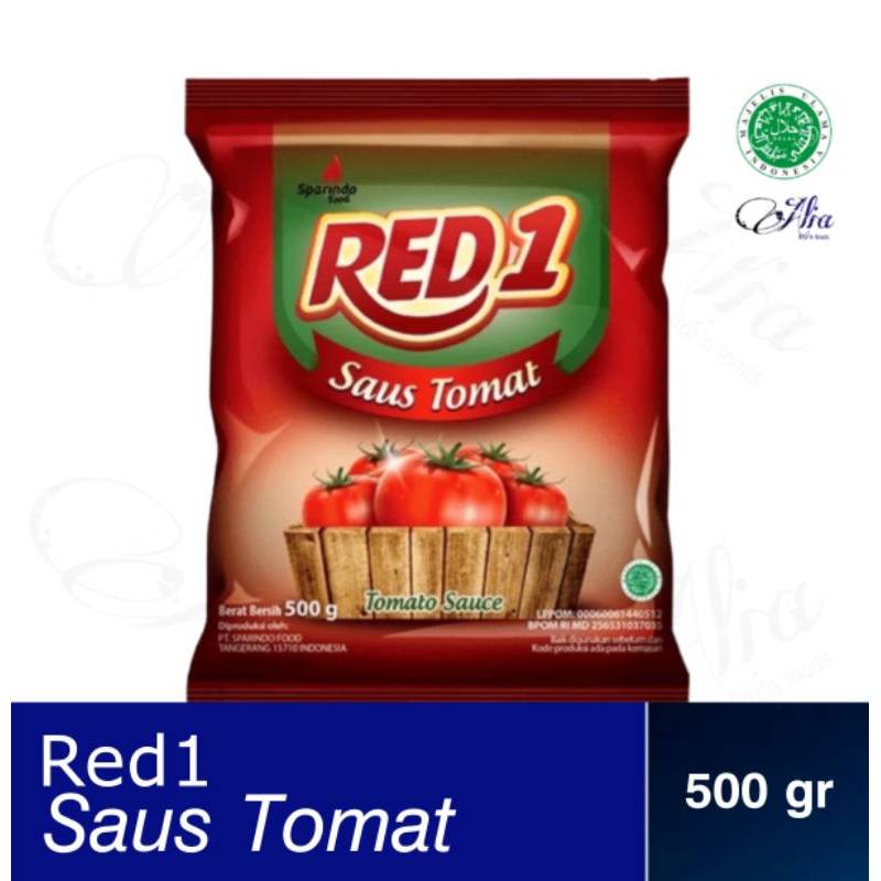 Jual Red1 Saus Tomat 500g | Shopee Indonesia