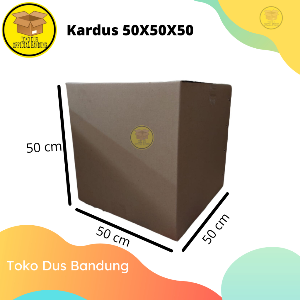 Jual Kardus Besar Uk. 50x50x50 cm / Dus Jumbo/Untuk Packing Pindahan ...
