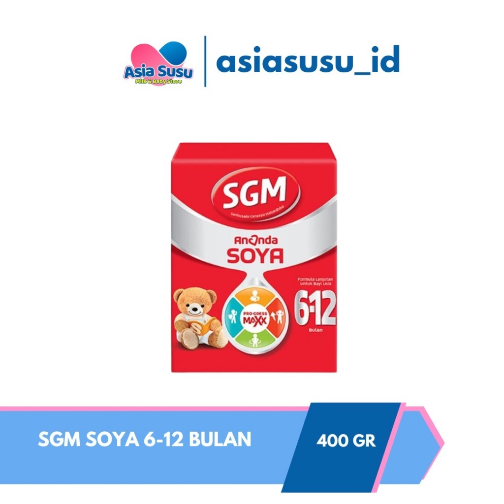 Jual SGM Ananda Soya Susu Formula Bayi 6-12 Bulan 400gr / 0-6 Bulan 200gr | Shopee Indonesia