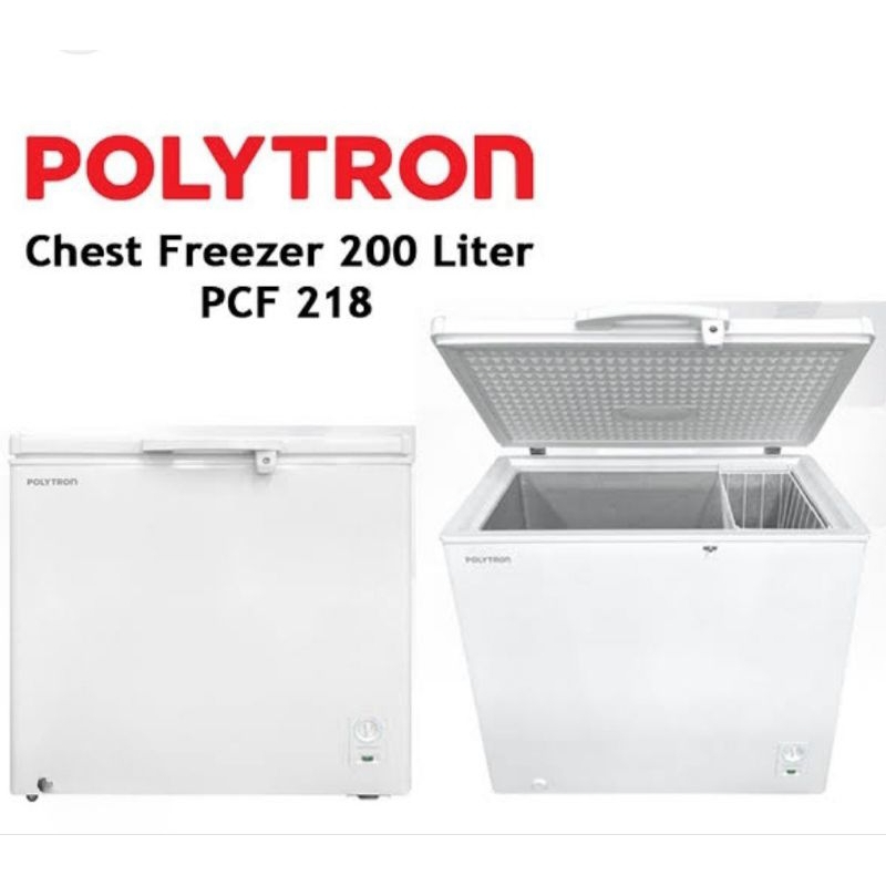 Jual Freezer Box POLYTRON 200 liter PCF-218/Chest Freezer | Shopee ...