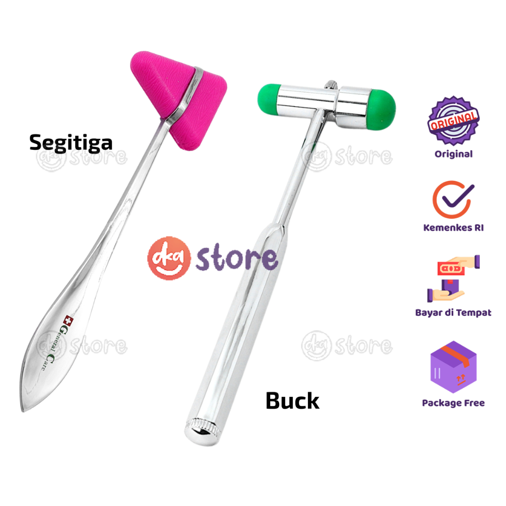 Jual Palu Refleks Segitiga Buck General Care / Reflex Hammer ...