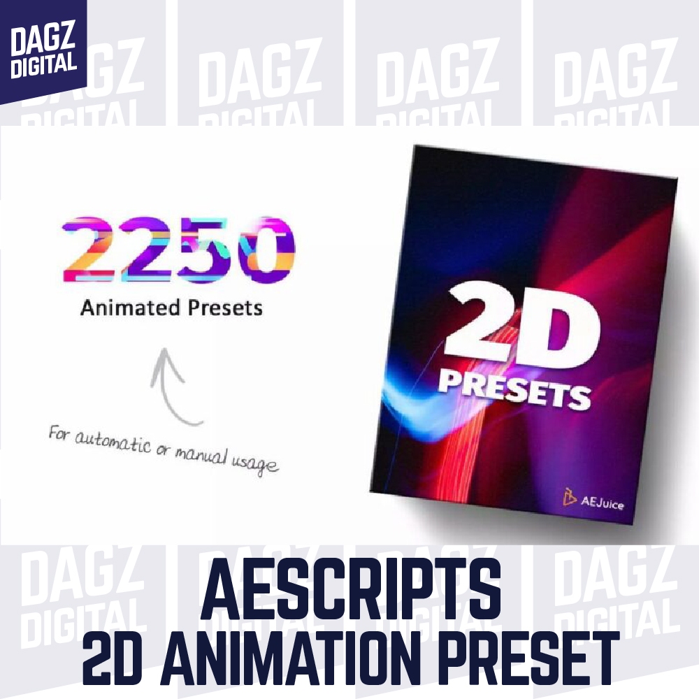 Jual Aescripts 2D Animation Presets plugin plugins for After Effects ...