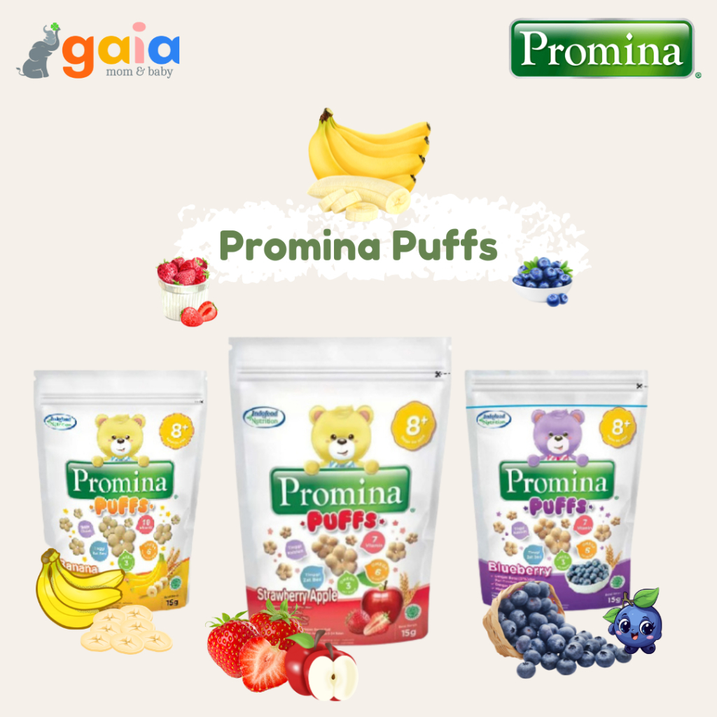 Jual Promina Puffs 15 gr Snack Bayi 8+ All Variant | Camilan Anak ...