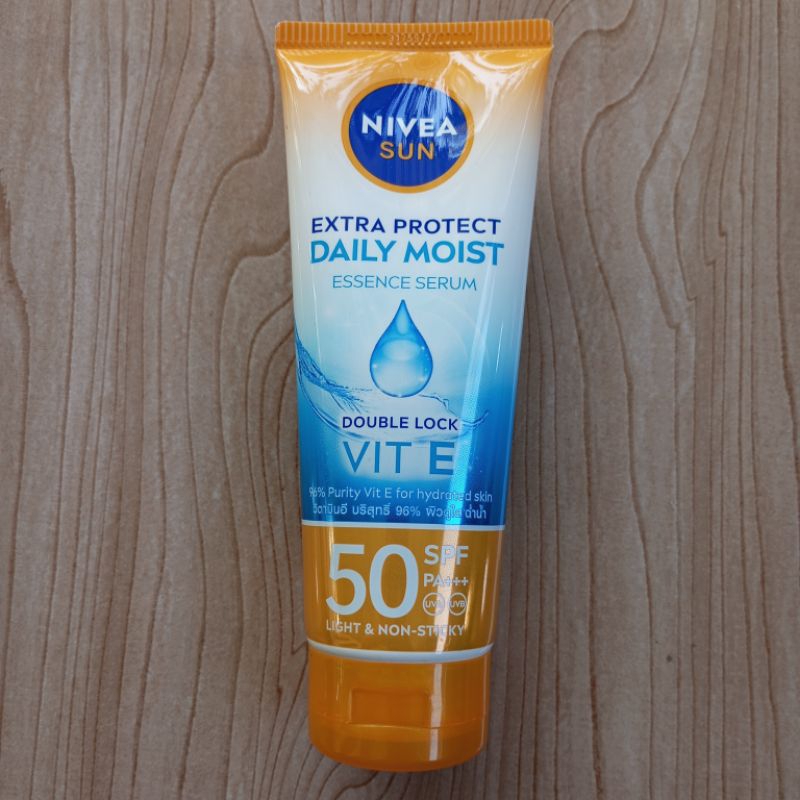 Jual (Exp 13/10/2025) NIVEA SUN Extra Protect Daily Moist Body serum ...