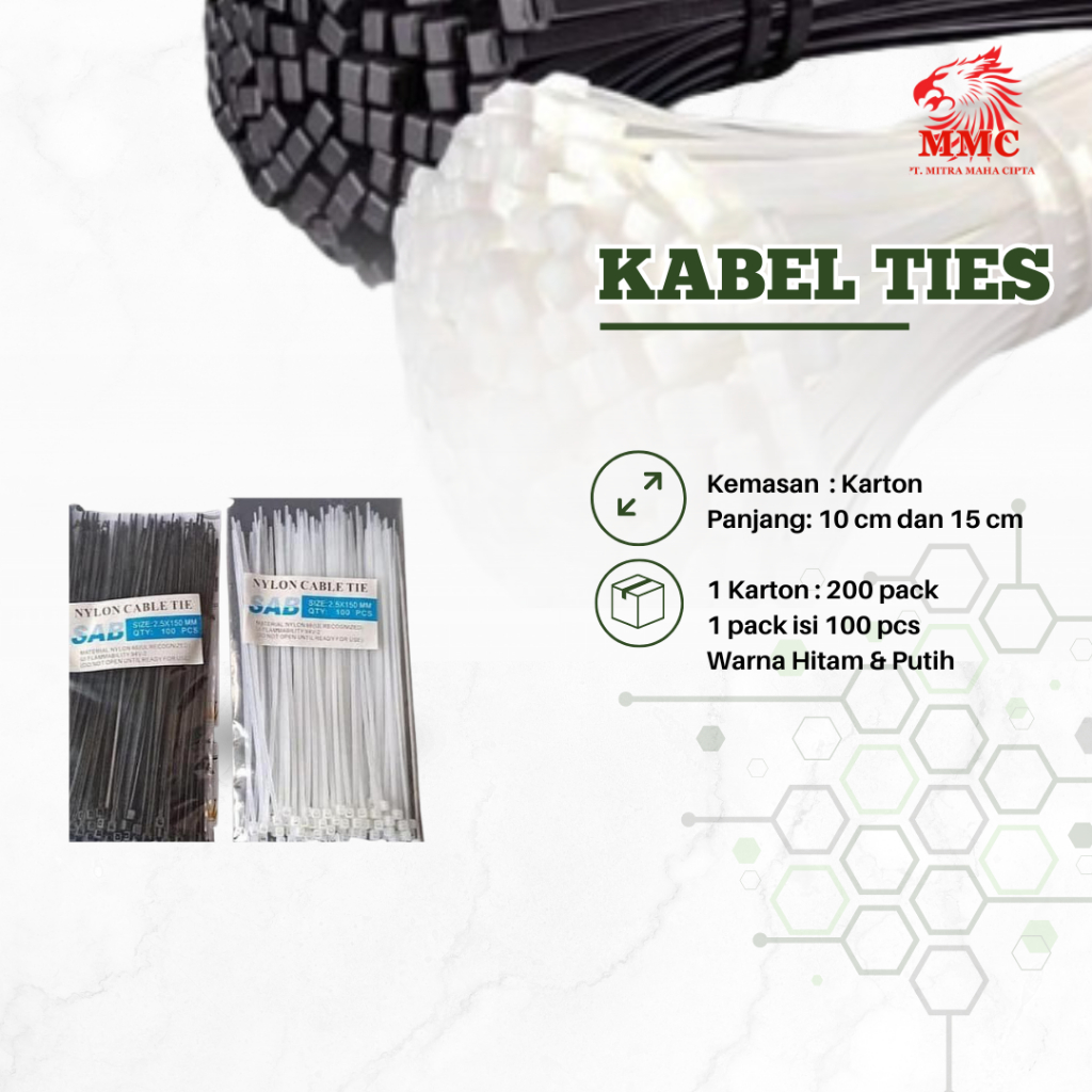 Jual Kabel Ties: Solusi Praktis untuk Merapikan Kabel Anda! | Shopee ...
