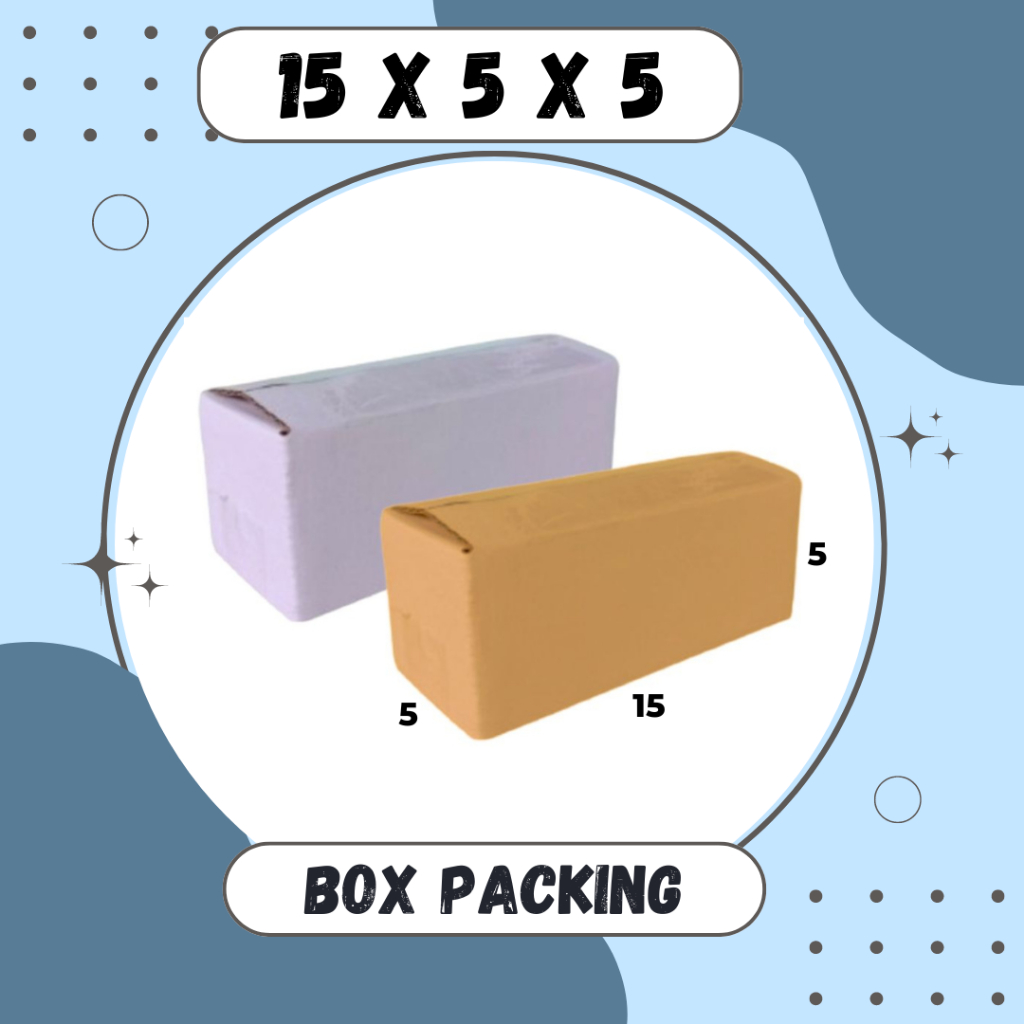 Jual Karton 15x5x5 Kardus A1 Packing Dus Kotak Kemasan Box Aksesoris ...