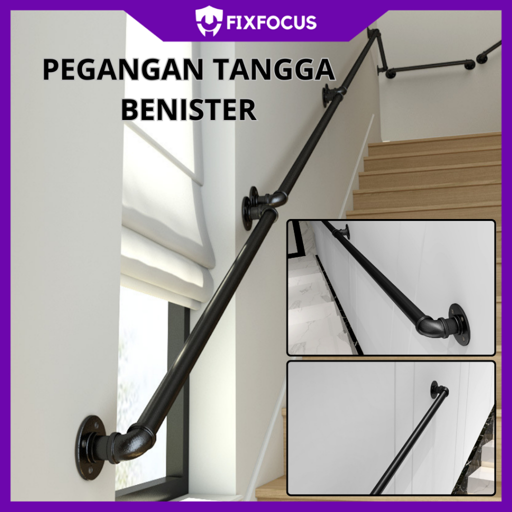 Jual Pegangan Tangga Benister Genggaman Tangan Pengaman Railing Hand ...