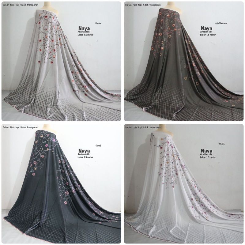 Jual ARABIAN SILK | kain arabian silk motif | kain motif lembut | kain ...