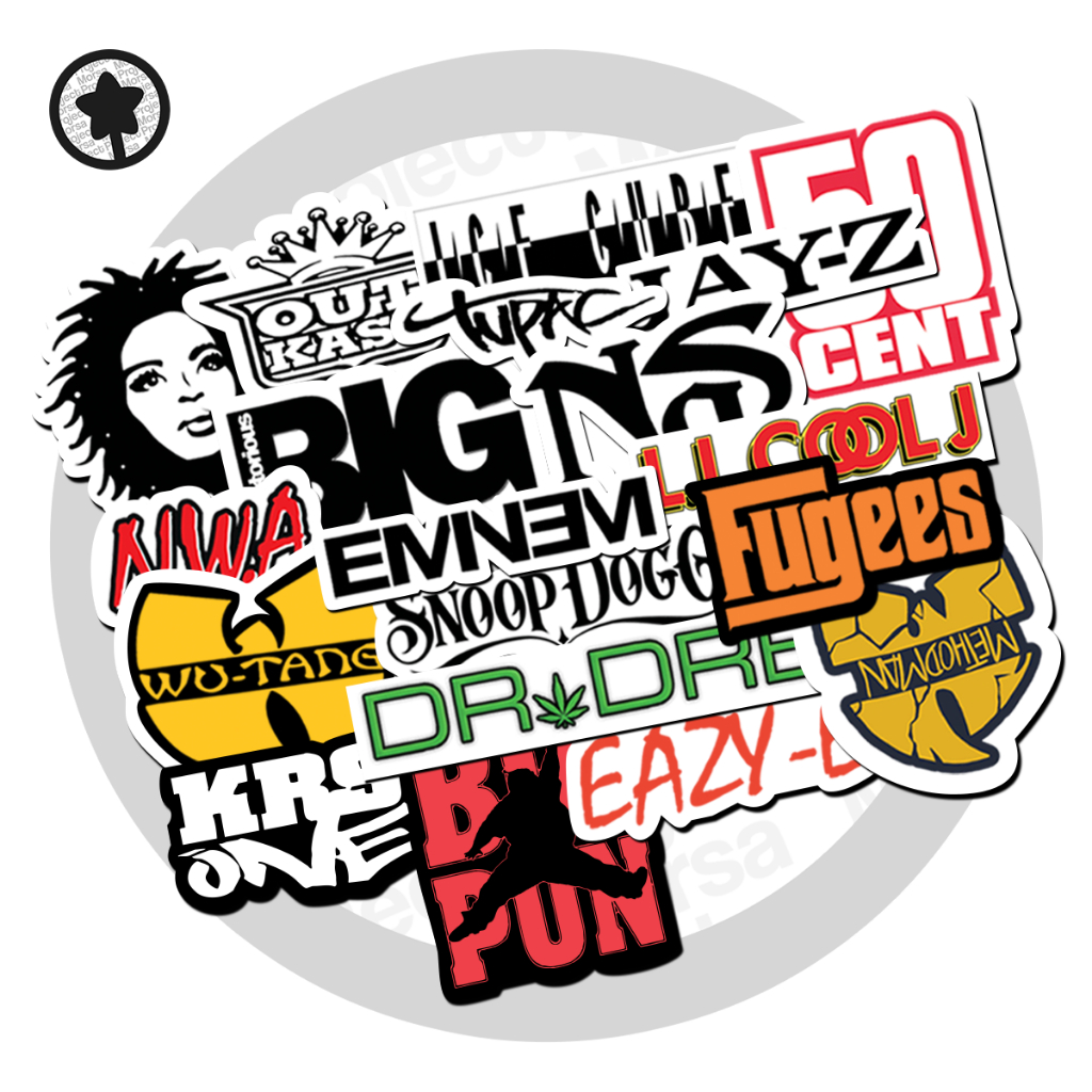 Jual STICKER PACK HIP HOP | STIKER RAPPER 90s SERIES [19 PCS] | Shopee ...