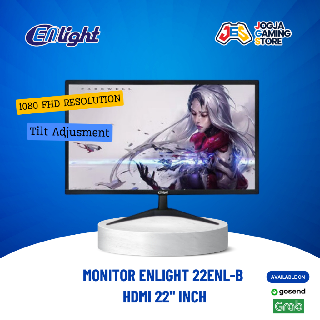 Jual LED ENLIGHT 22ENL-B 22" FHD 75Hz Monitor | Shopee Indonesia
