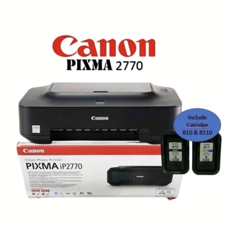 Jual Printer Canon ip2770 Print Only / Canon printer IP 2770 | Shopee ...