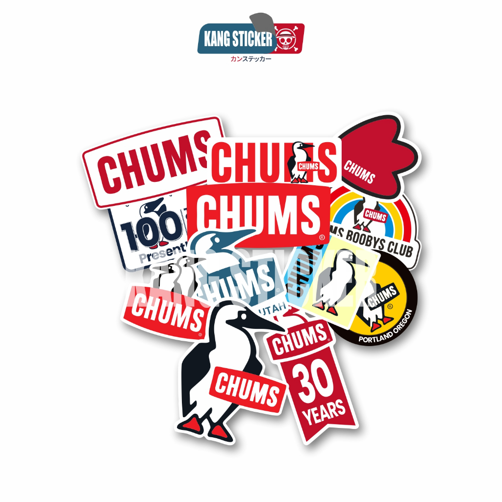 Jual STICKER PACK CHUMS [12 pcs] | Shopee Indonesia