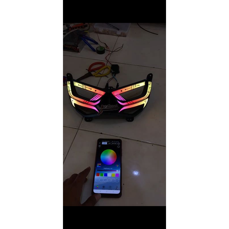 Jual LAZY Frame Custom Nmax new RGB | Shopee Indonesia