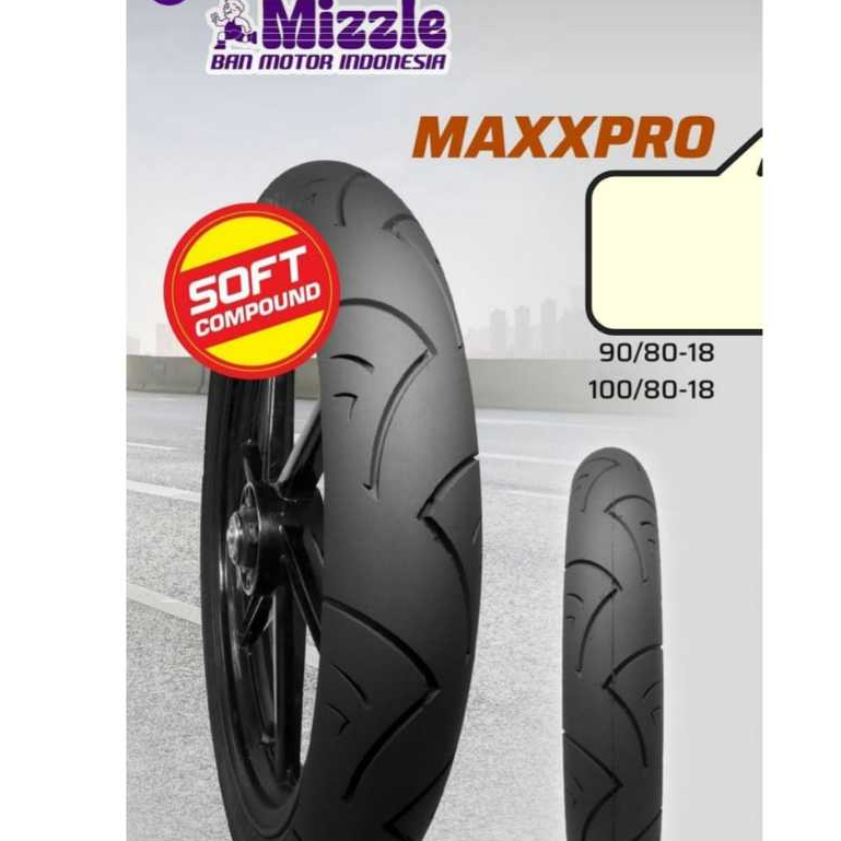 Jual BAN LUAR MIZZLE 90/80-18 100/80-18 TYPE MAXXPRO SOFT COUMPOND ...