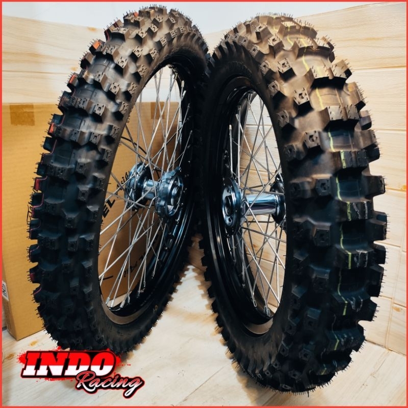 Jual Paket Velg Plus Ban Ring 18 21 CRF 150l WR155 KLX Dtracker 150 ...