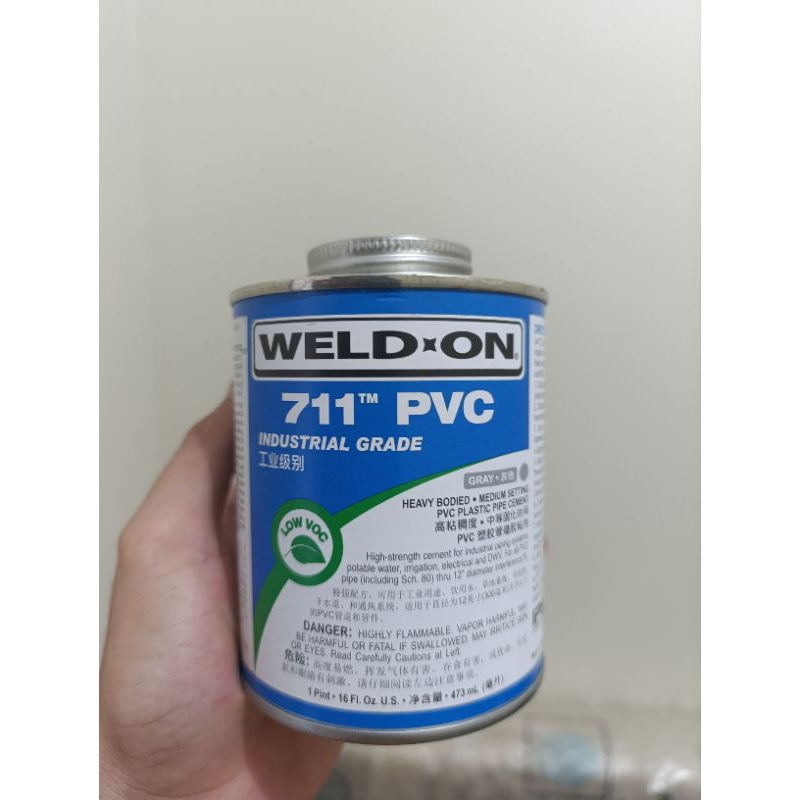 Jual weld on 717 lem pvc 476 ml | Shopee Indonesia