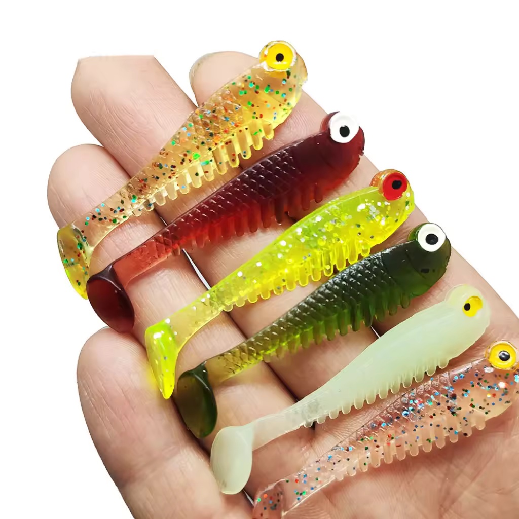 Jual Umpan Pancing Softlure soft lure ikan kecil 5,5 cm 1,2 gram ...
