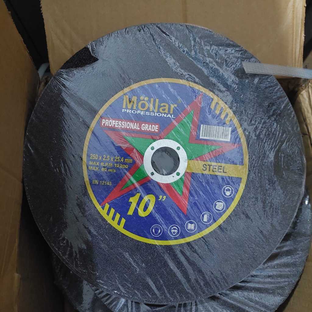 Jual Batu Potong Besi Stainless steel MOLLAR 10 Inch mata Batu Potong ...