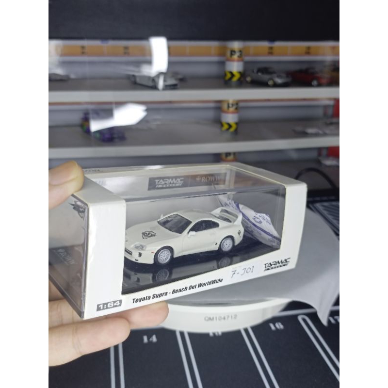 Jual TARMAC ROWW TOYOTA SUPRA WHITE FAST AND FURIOUS BRIAN | Shopee ...