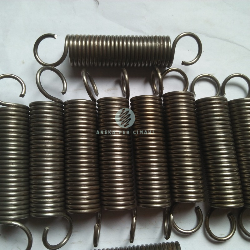 Jual Per Spring Tarik 2mm Baja Panjang Total 8,5cm | Shopee Indonesia