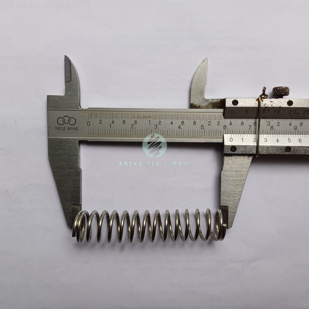 Jual Per Spring Tekan 1,5mm Stainless Panjang 6cm | Shopee Indonesia