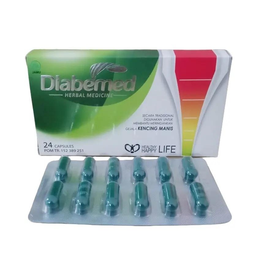 Jual Diabemed 24 Kapsul Untuk Kesehatan Diabetes Kencing Manis ...