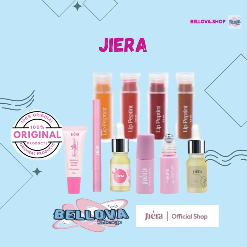 Jual (BELLOVA) JIERA COLLA C LIP INFUSION (LIP ESSENCE) 3 ML + JIERA ...