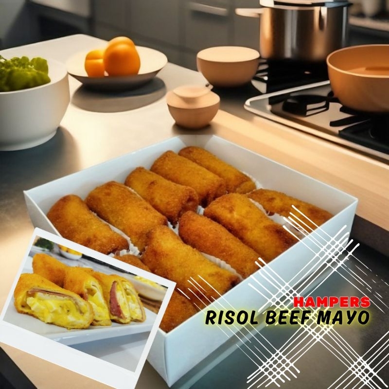 Jual Risol Mayo Premium Mateng/Goreng /Frozen (isi 5 pcs) | Shopee ...