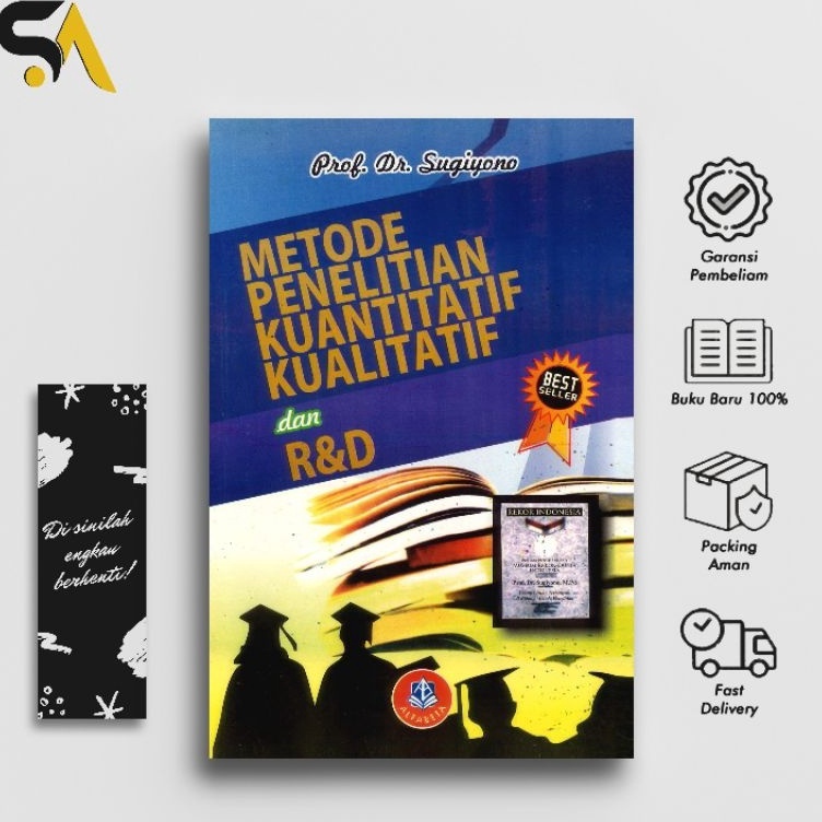 Jual METODE PENELITIAN KUANTITATIF KUALITATIF DAN RD 219 SUGIONO x I1C6 ...