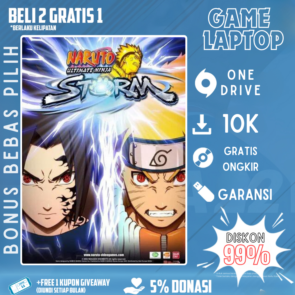 Jual NARUTO: Ultimate Ninja STORM - LINK DOWNLOAD - GAME PC - GAME ...