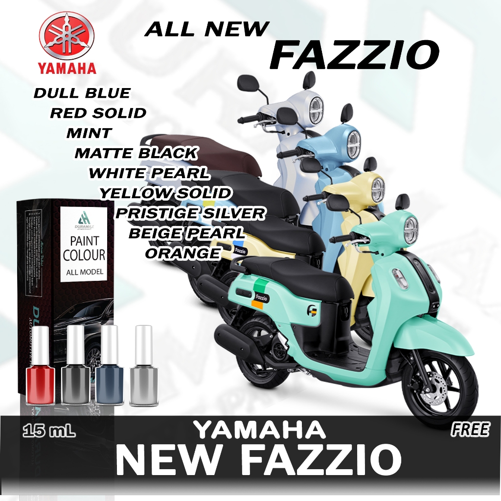 Jual CAT OLES PENGHILANG BARET MOTOR YAMAHA ALL NEW FAZZIO - ALL COLORS ...