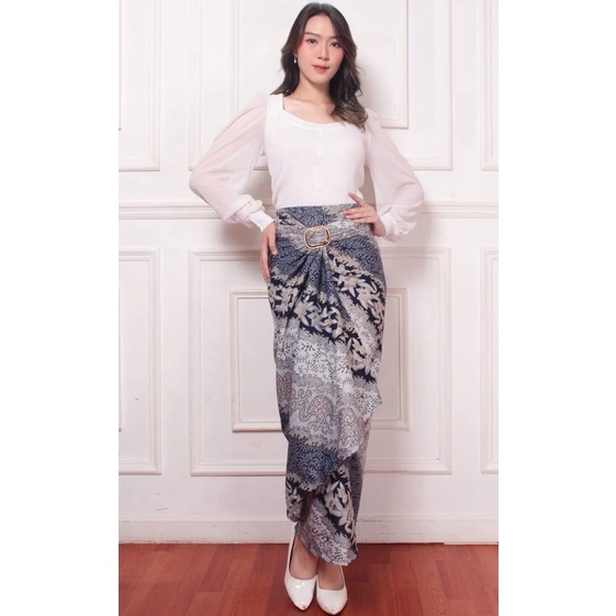 Jual Rok Lilit Batik Bawahan Kebaya Rok Lilit Modern Pakaian ...