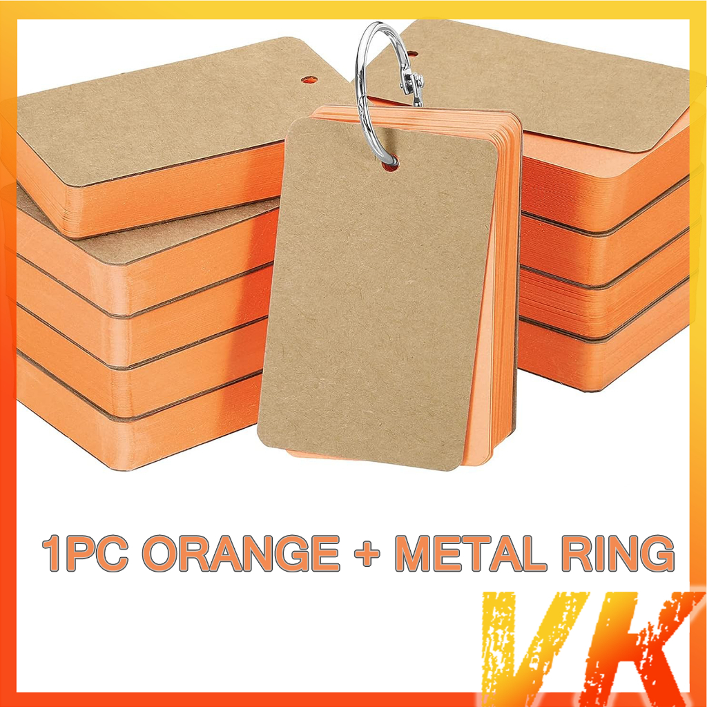 Jual FLASH CARD/FLASH CARD POLOS 50 LEMBAR Flash Card / Memo Ring ...