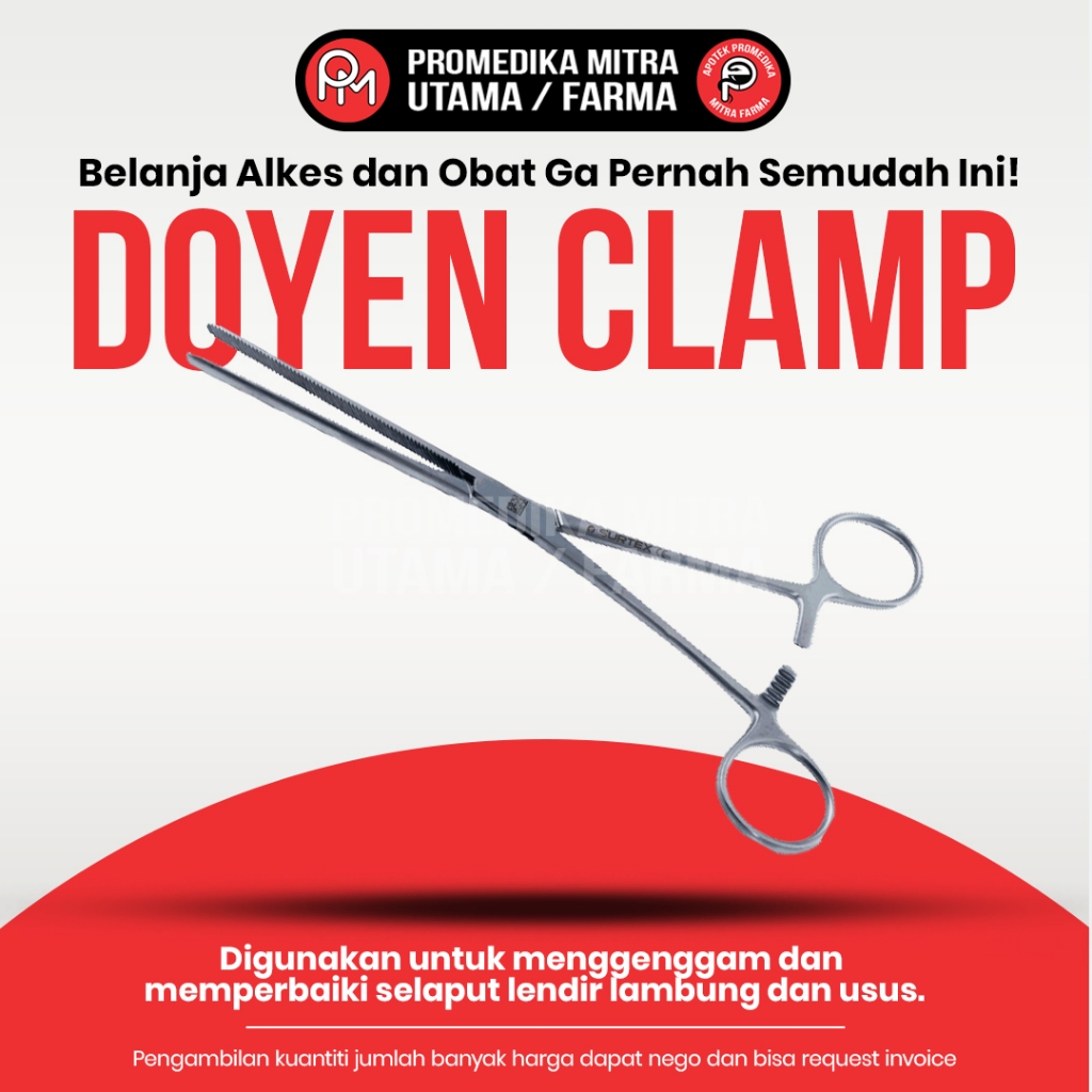 Jual Medical Clamp | Alat Medis untuk Klinik dan Rumah Sakit | Shopee ...