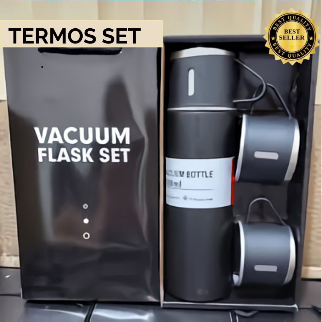 Jual TERMOS VACUM FLASK GIFT BOX HAMPERS 500ml//TUMBLER BOTOL MINUM SET ...