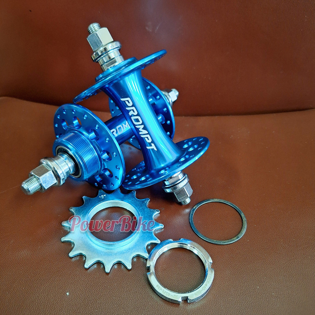 Jual Hub Fixie Prompt Alloy Viva Bearing 14G x 36H | Shopee Indonesia