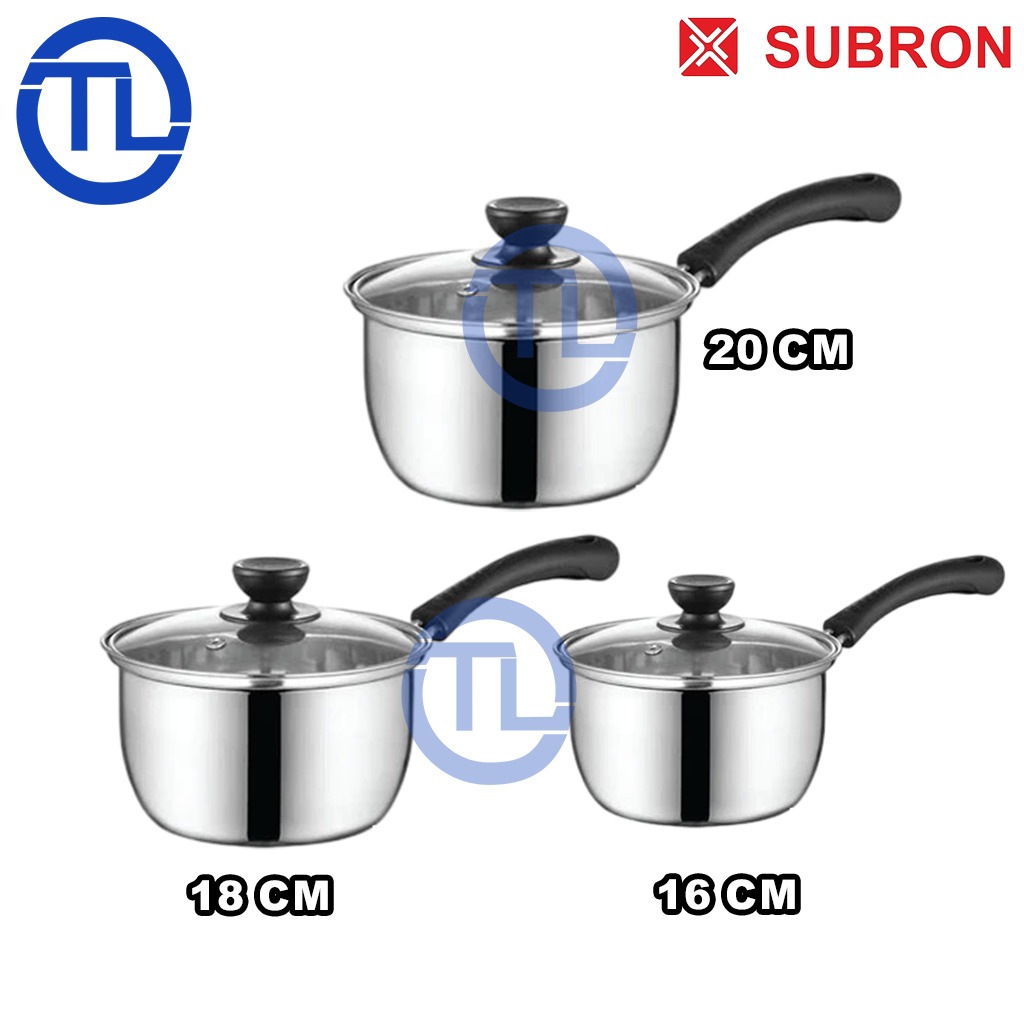 Jual SUBRON Panci Susu / Panci Rebus Air / Panci Rebus Mie YYM 16,18 ...