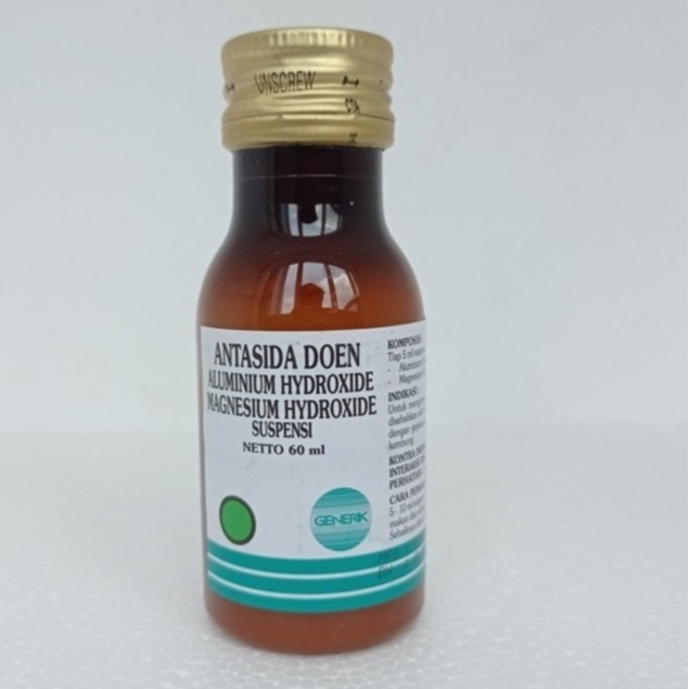 Jual Sirup Antasida Doen 60 ML Erela / Antasida Doen Sirup 60 ML / Obat ...