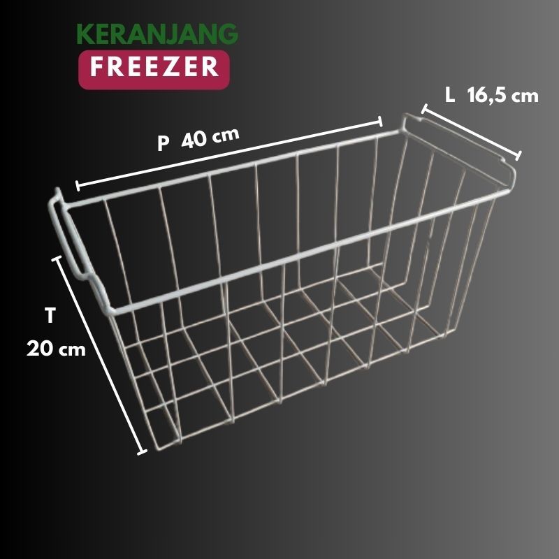Jual Keranjang Freezer Ukuran 40x20x16,5 cm / Keranjang sanken | Shopee ...