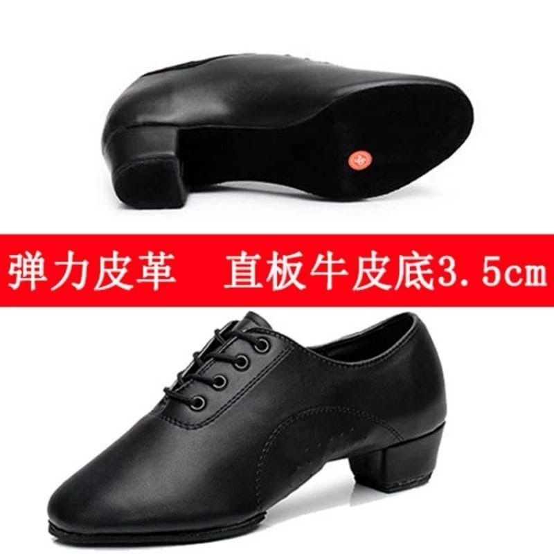Jual Sepatu Dance Unisex Sepatu Tinggi 3,5cm salsa Latin Model Import ...