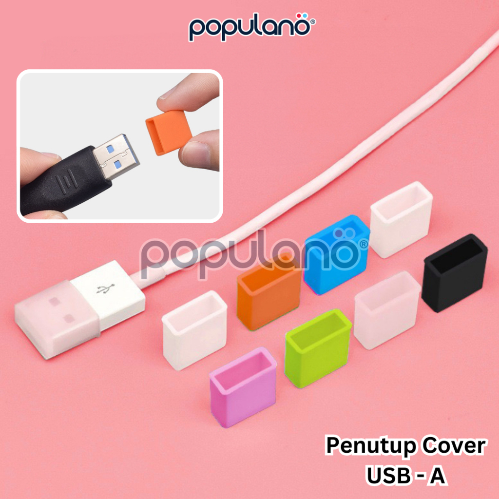 Jual Penutup Lubang USB A Cover Anti Debu Pelindung Plug USB-A Tipe A ...
