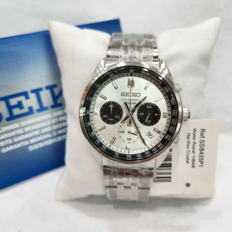 Jual Seiko Chronograph SSB425P1 SSB425 Essentials Panda Dual Tone Dial ...