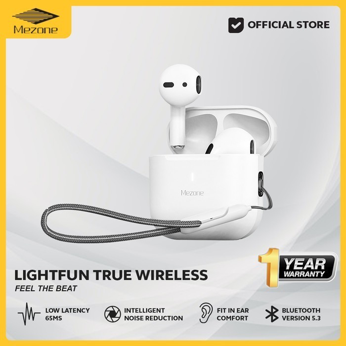 Jual Mezone LIGHTFUN TWS Bone Conductor Bluetooth Earphone V5.3 Headset ...