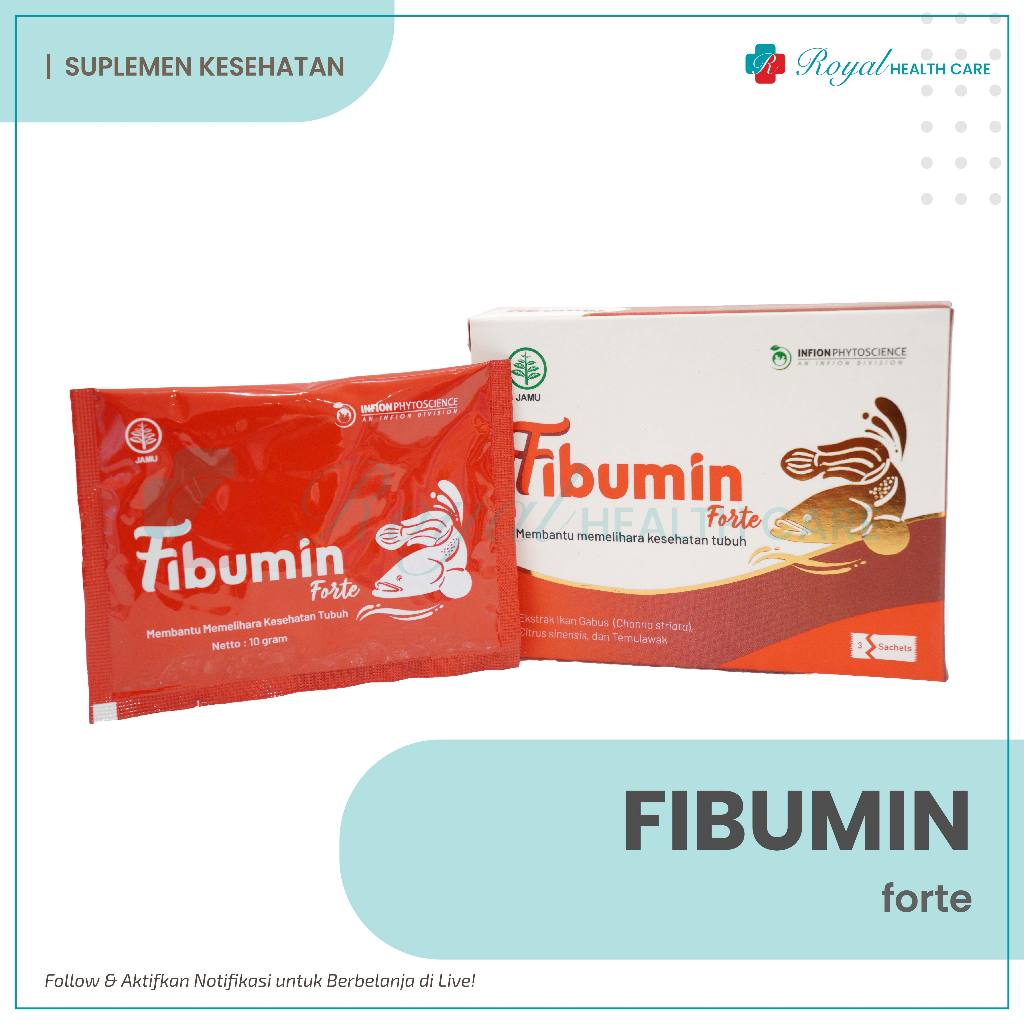 Jual FIBUMIN FORTE SACHET, Membantu Memelihara Kesehatan Dengan ...