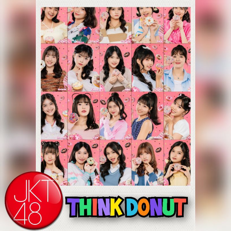 Jual PC PHOTOCARD JKT48 2 SISI 25PCS | Shopee Indonesia