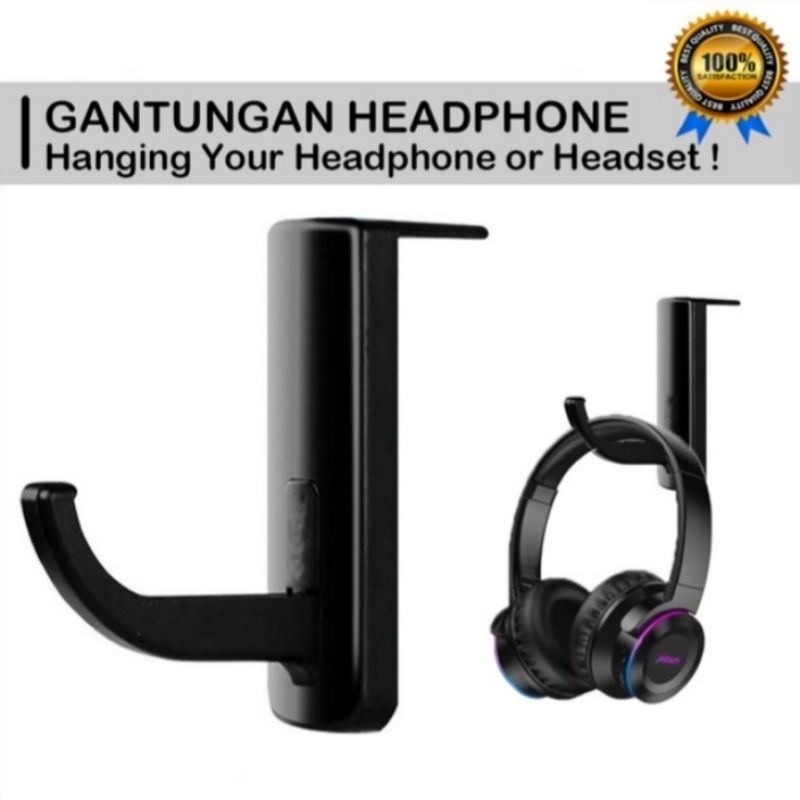 Jual Gantungan Headphone Gaming Holder Stand Hanger Plastik Kuat ...